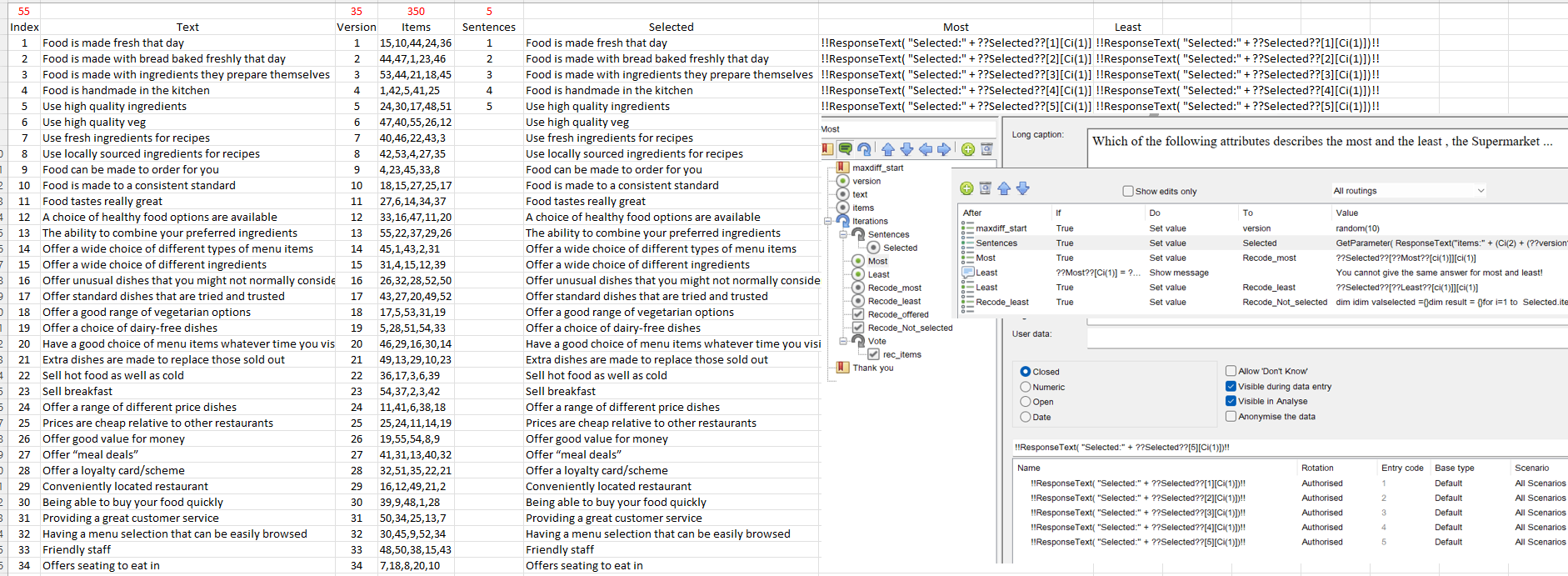 MaxDiff Methodology Design – Askia Help Centre - Automating insight