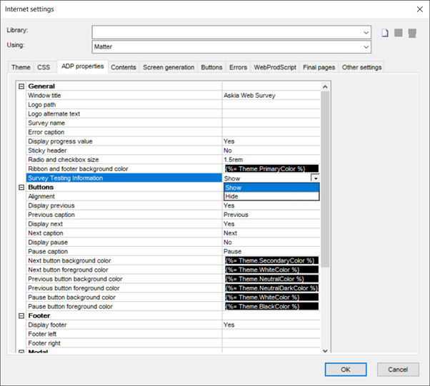 Survey Testing Mode – Askia Help Centre - Automating insight Survey Testing Mode – Askia Help Centre - Automating insight